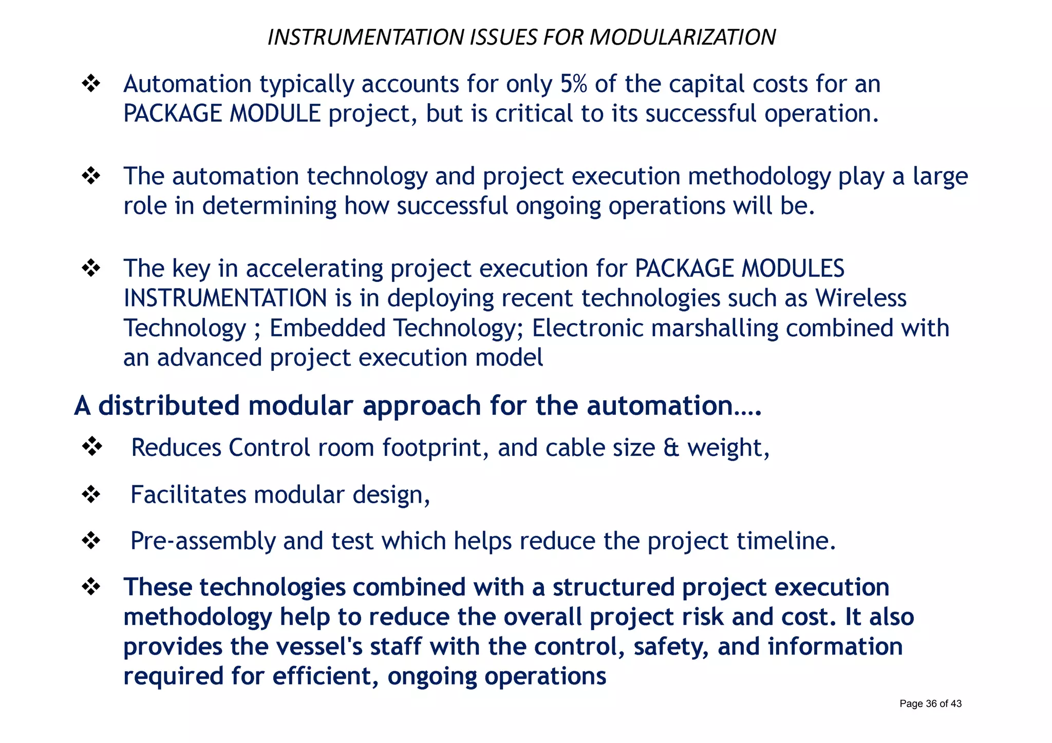 Fast tracking epc project using modularization mg | PDF | Power and Energy Industry | Industries