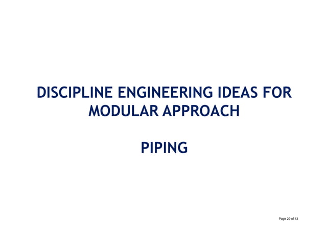 Fast tracking epc project using modularization mg | PDF | Power and Energy Industry | Industries