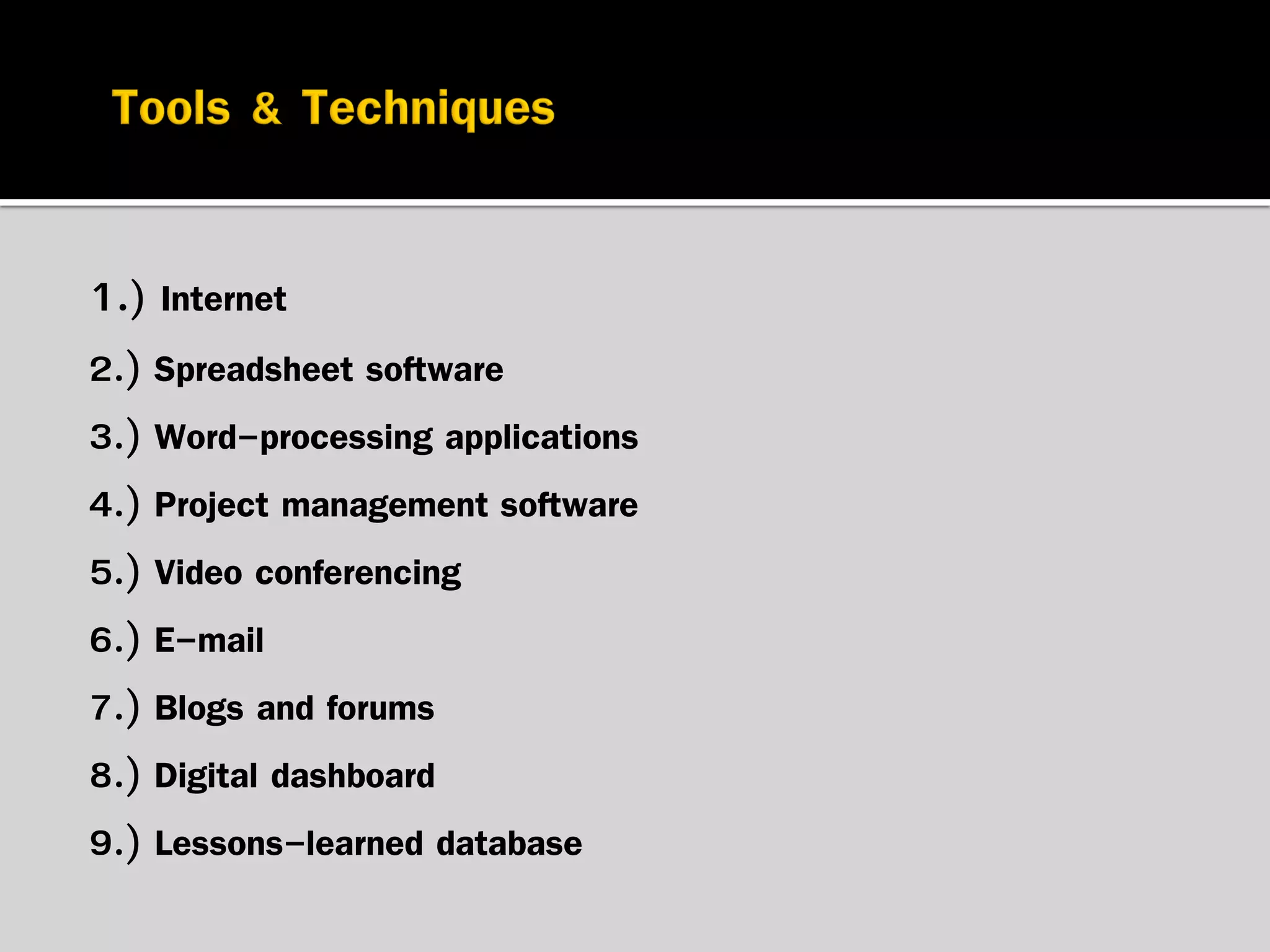 ทางด่วนสู่ความสำเร็จ การบริหารโครงการ Fast track project management | PPT