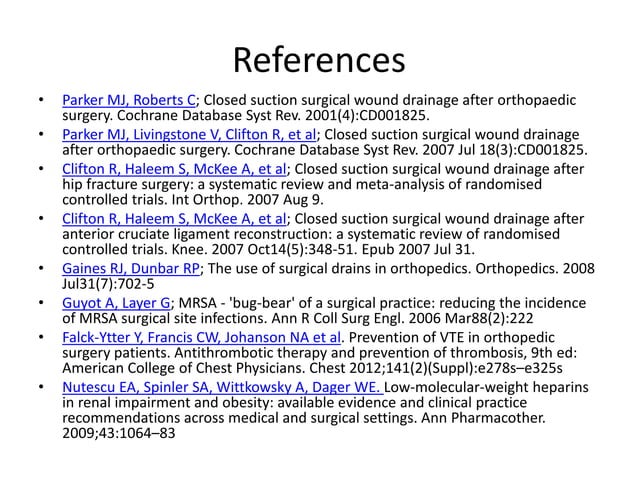 Fast track surgery | PPTX