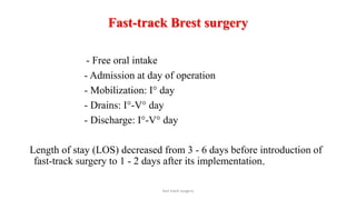 Fast track surgery eras 2 | PPTX