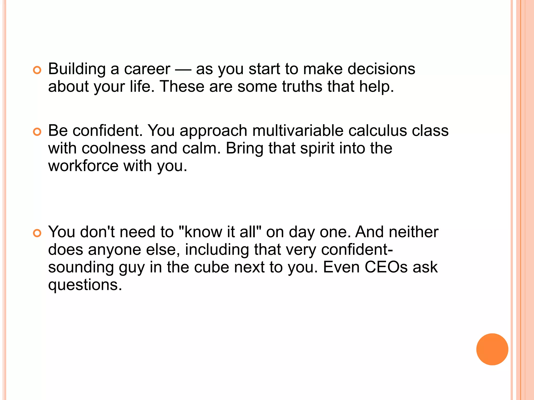 Fast Track Your Career | PPT