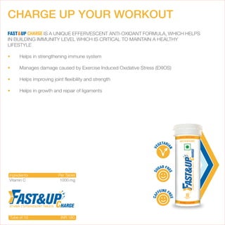 Fast&Up- Energy gels, Pre, During & Post workout Supplements | PDF