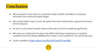 FastV2C-HandNet - ICICC 2020 | PPT