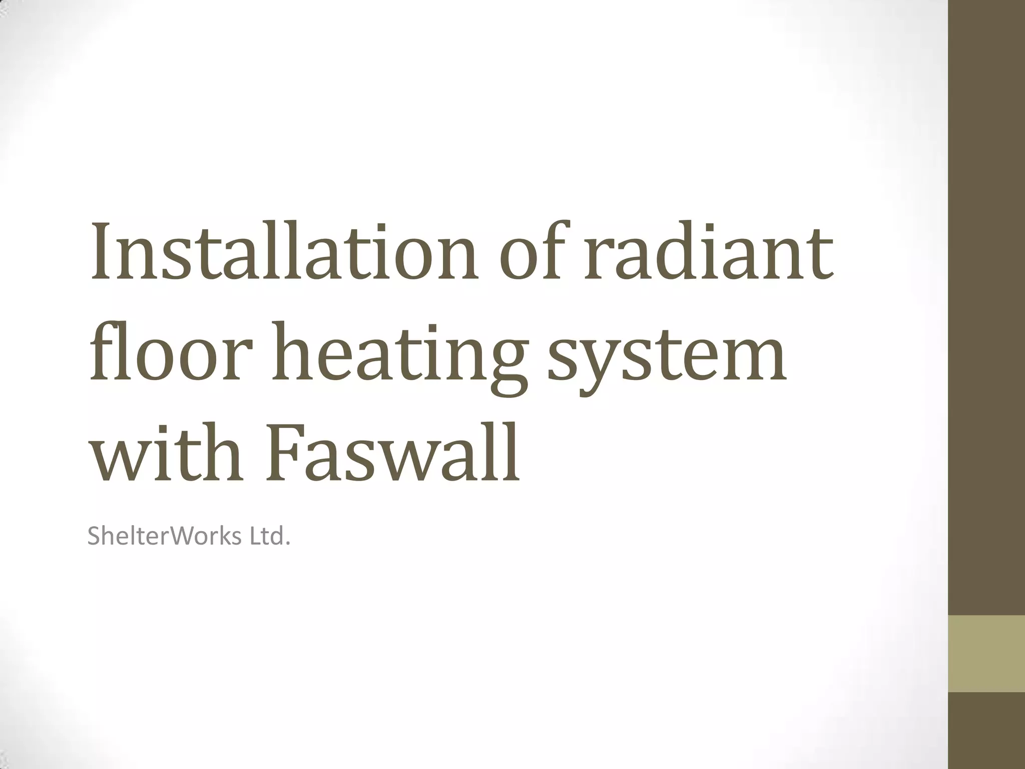 Faswall® Building Project | PPTX | Remodeling & Construction | Home ...