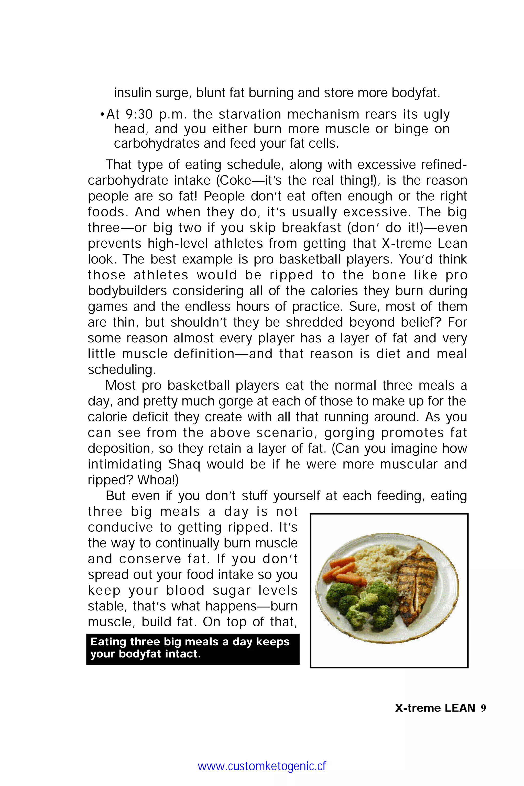 Fat burning diet and nutrition guide | PDF