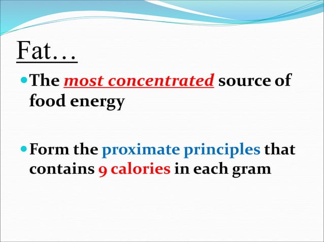 FAT LECTURE | PPT