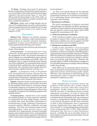 fat embolisation syndrome | PDF