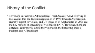 Presentation on War on Terror in FATA, Pakistan | PPT
