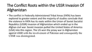 Presentation on War on Terror in FATA, Pakistan | PPT