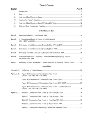 Construction Fatality report 2008 | DOC