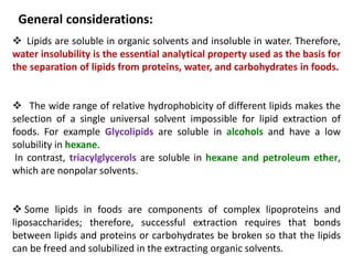 Fat analysis | PPTX