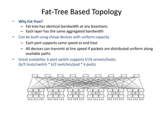 FATTREE: A scalable Commodity Data Center Network Architecture | PPTX
