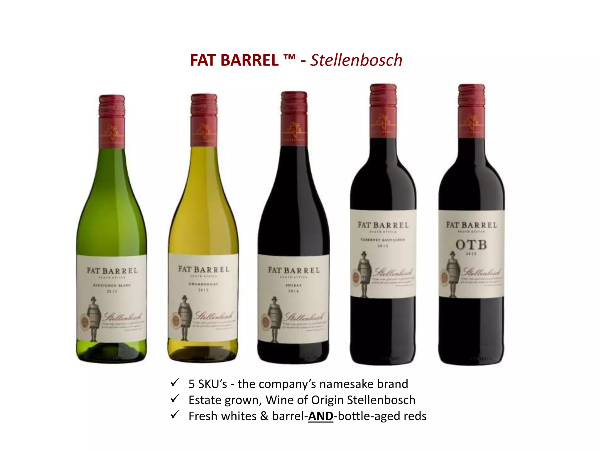 Fat Barrel Wine Company | PPTX
