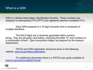 FATCA Essentials | PPTX