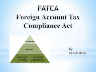 FATCA OVERVIEW | PPTX | Business Accounting & Finance | Business