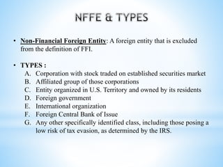 FATCA OVERVIEW | PPTX