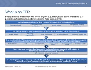FATCA Imperative: A Practical Approach to Compliance | PPT