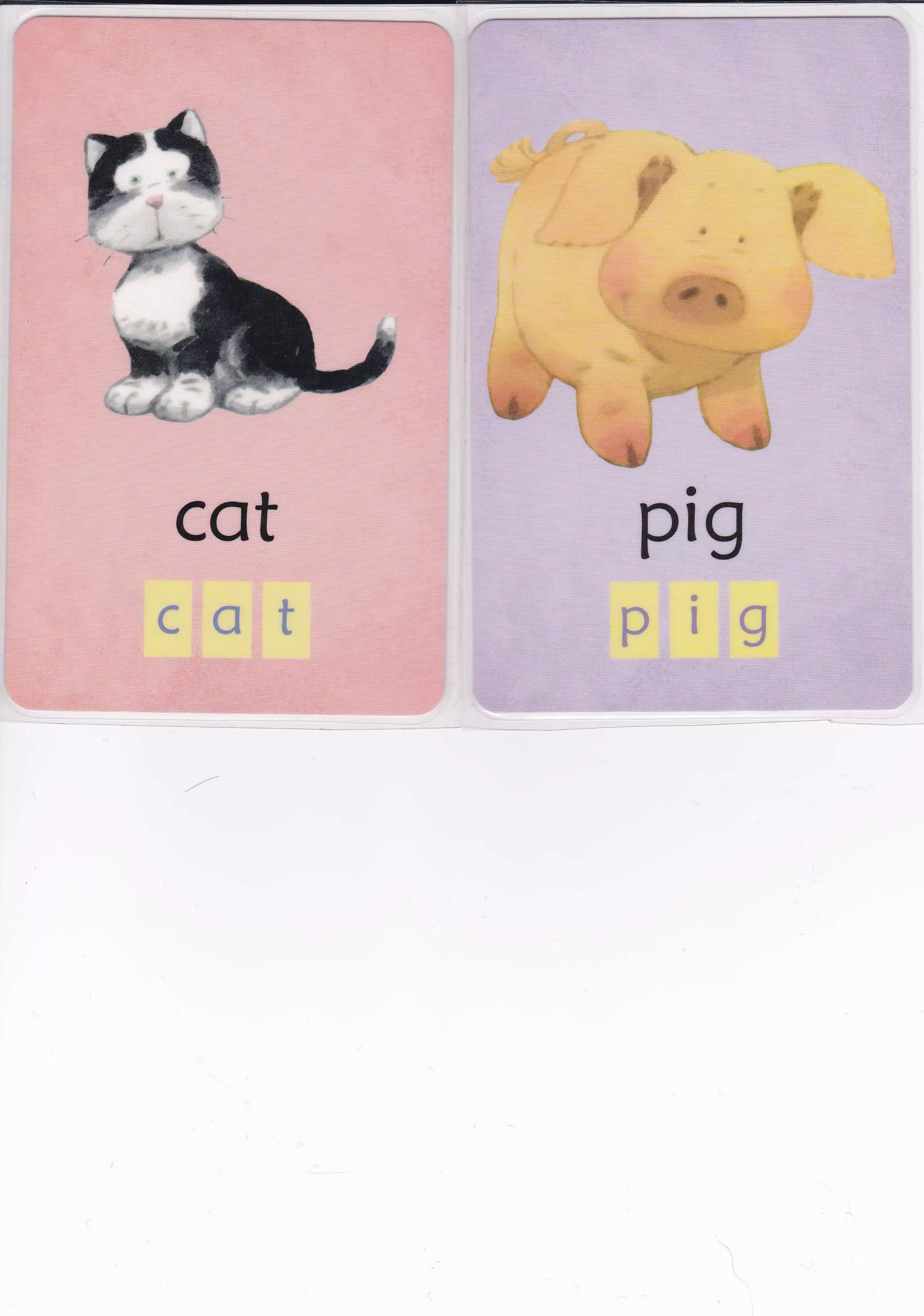 Fat cat on a mat flashcards | PDF