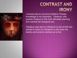 Fate And Freewill In Oedipus The King | PPTX