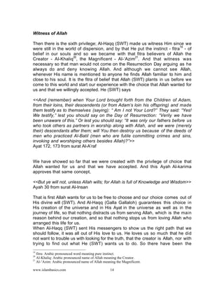 [Al-Qadaa And Al-Qadar] Fate And Destiny | PDF