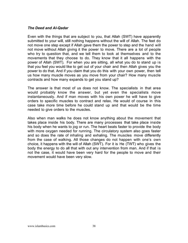 [Al-Qadaa And Al-Qadar] Fate And Destiny | PDF