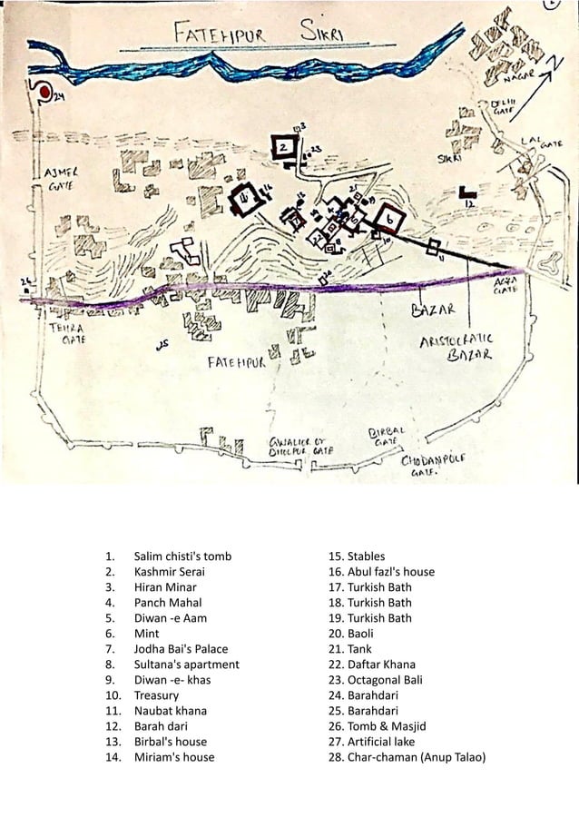 Landscape study of Fatehpur sikri | PDF
