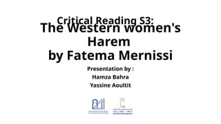 Fatema Mernissi Westren Women's Harem.pptx