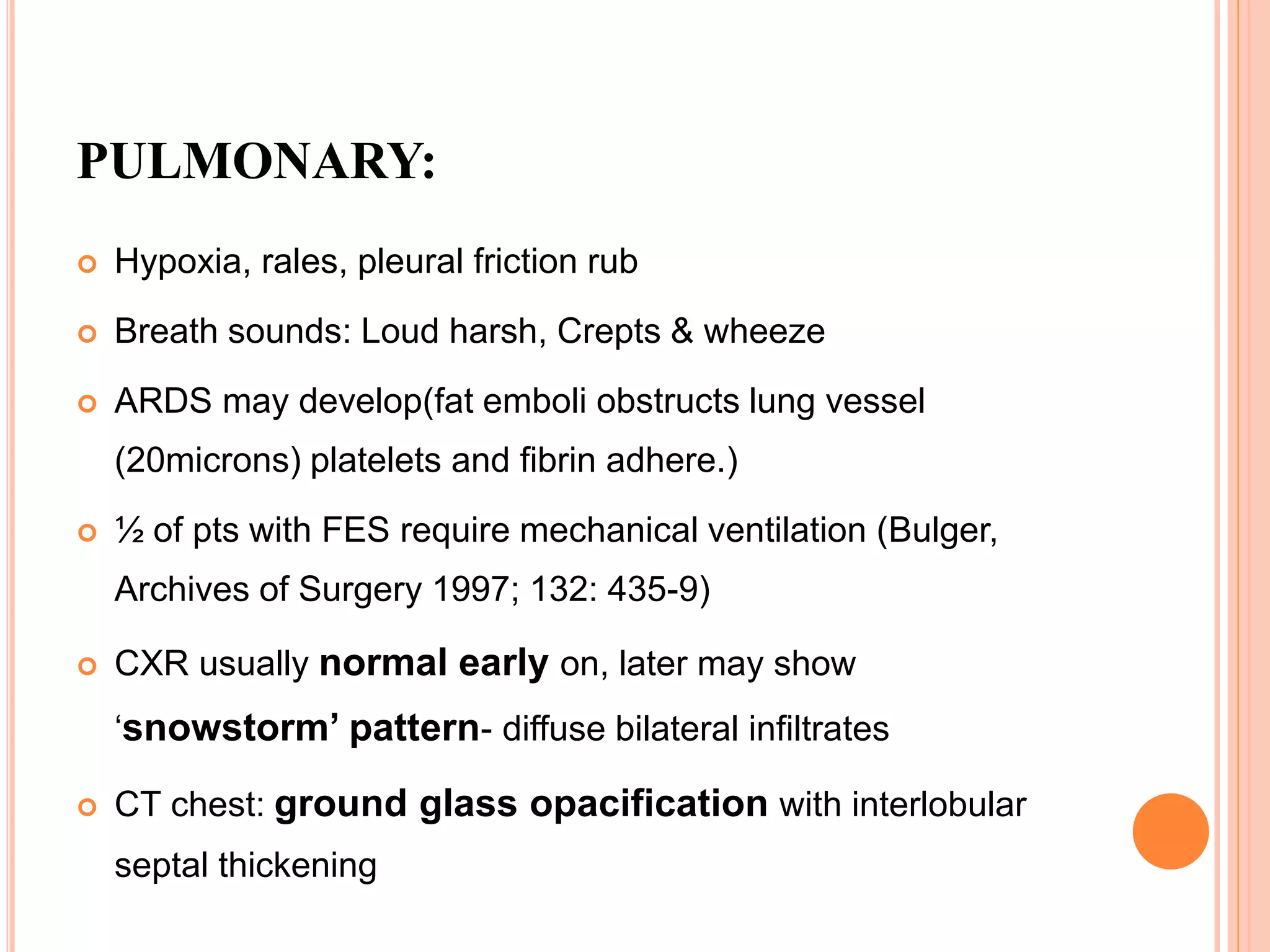 Fat embolism | PPTX