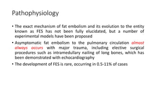 Fat embolism | PDF