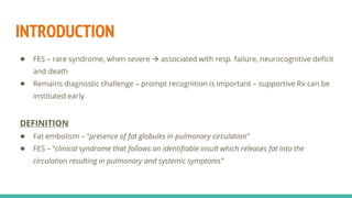 Fat embolism | PPT