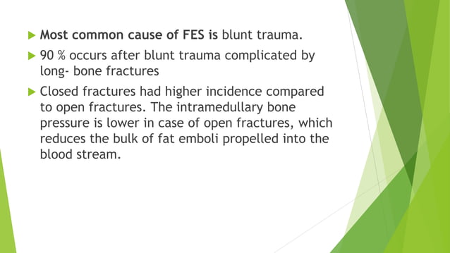 fat embolism.pptx | Bone and Joint Conditions | Diseases and Conditions