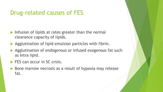 fat embolism.pptx | Bone and Joint Conditions | Diseases and Conditions