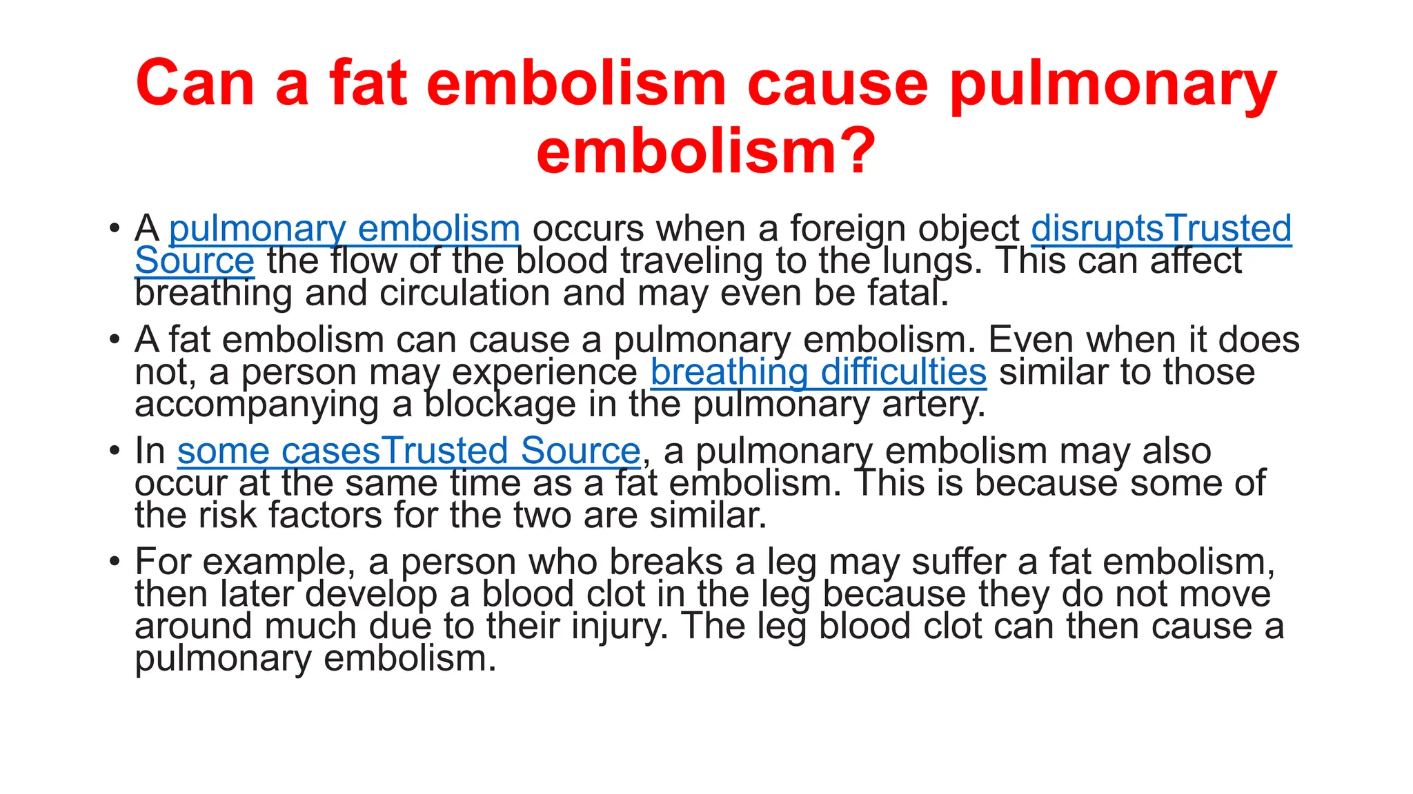 Fat embolism presentation.pdf.health education | PPT