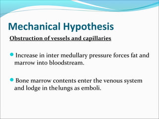 Fat embolism syndrome | PPT