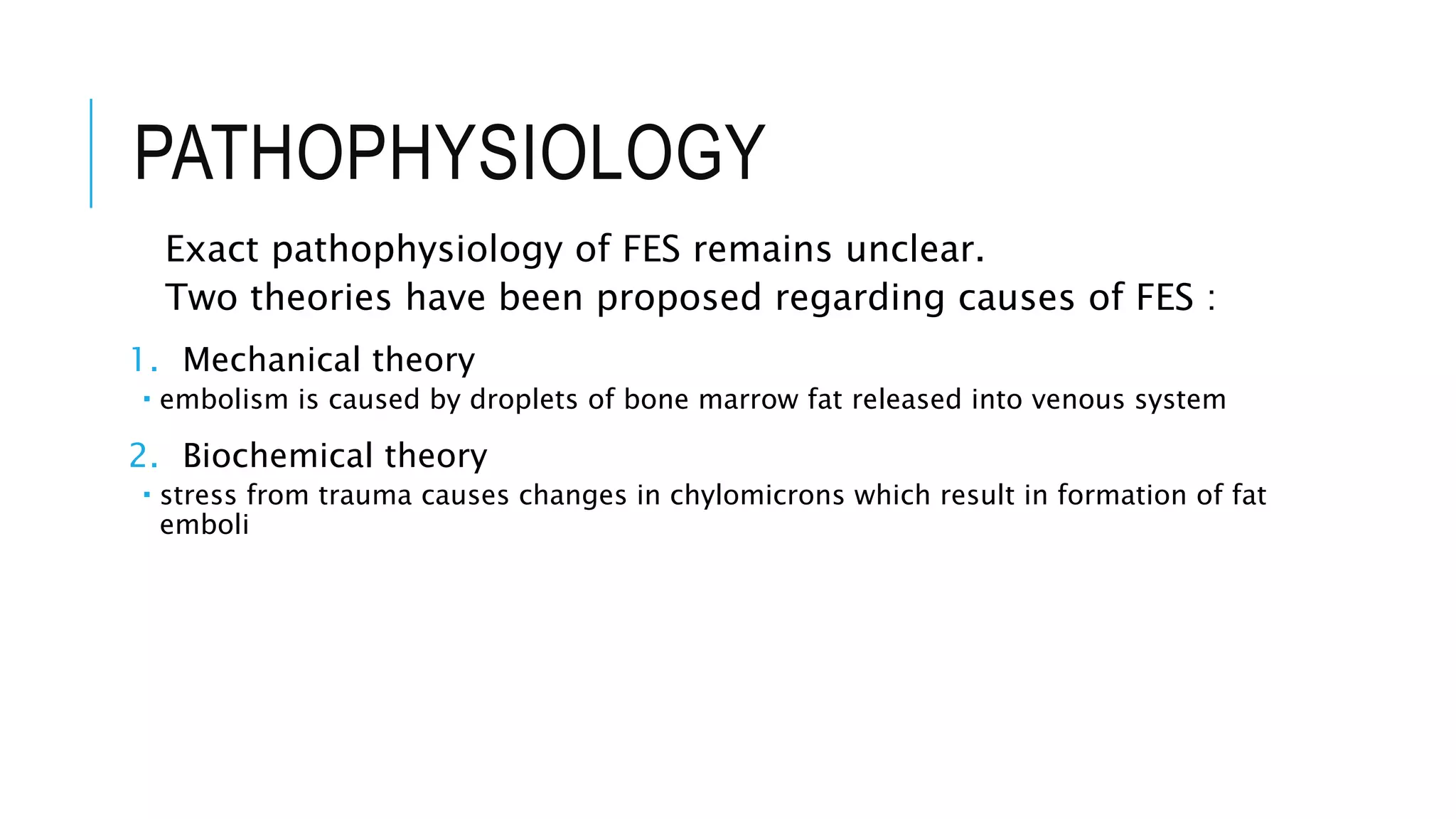 Fat embolism syndrome | PPTX