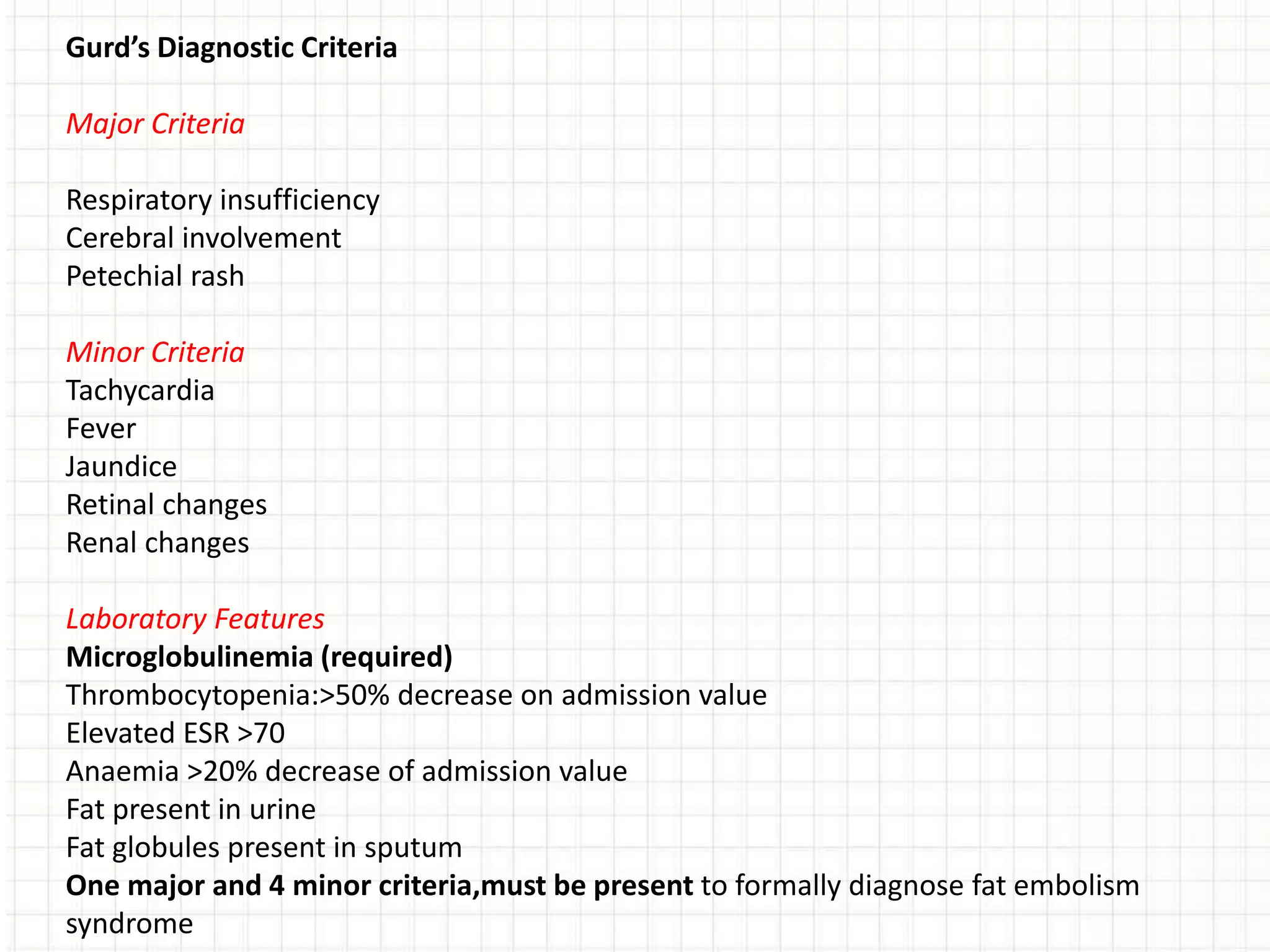 Fat embolism syndrome | PPTX