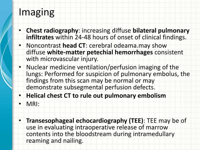 Fat embolism syndrome | PPTX