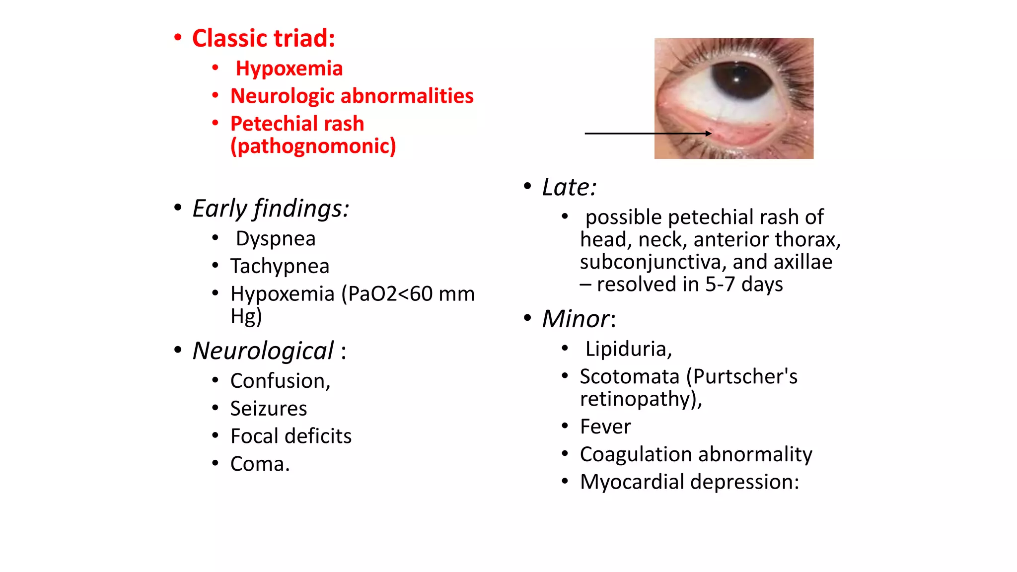 Fat embolism syndrome | PPTX