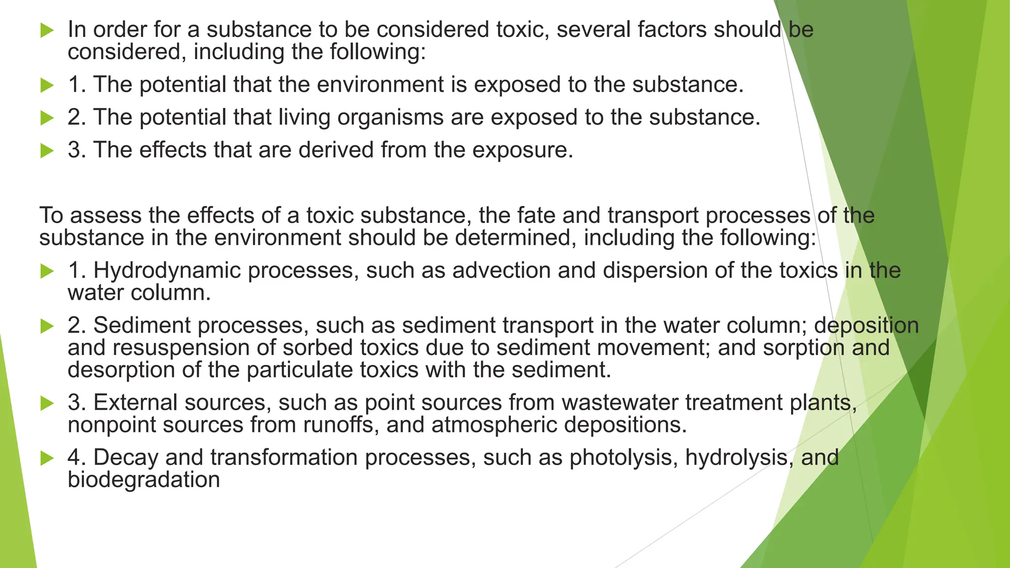 Fate of pollutants and pathways in environment | PPTX