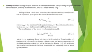 Fate of pollutants and pathways in environment | PPTX
