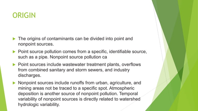 Fate of pollutants and pathways in environment | PPTX