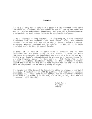 Pollution, Poverty and Power (1986) | PDF