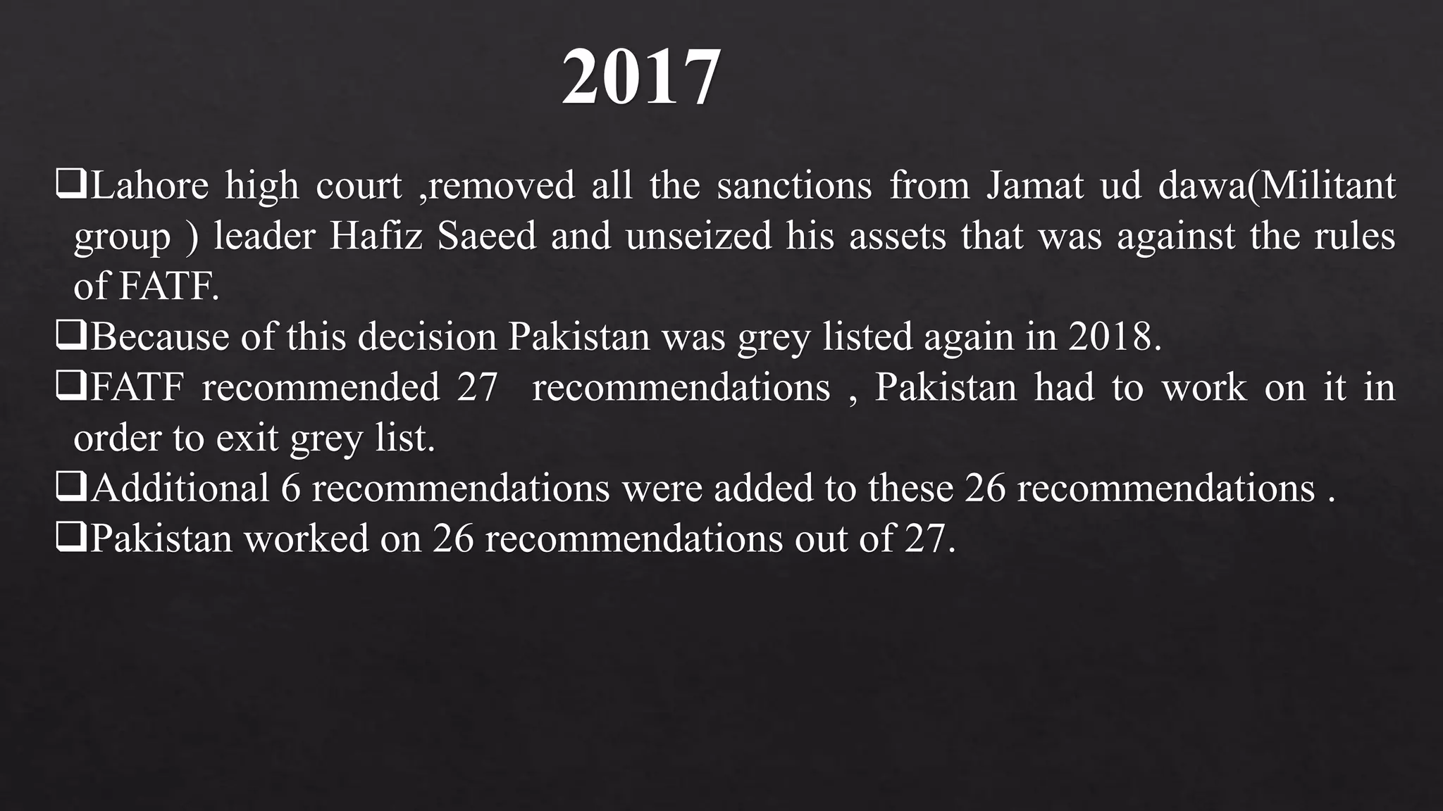 FATF AND PAKISTAN | PPTX