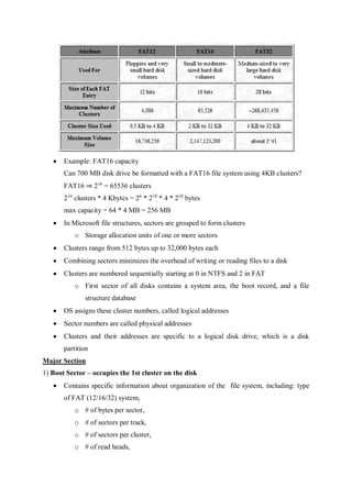 Fat File Systems | PDF