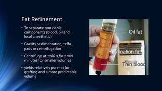 Fat grafting in Plastic Surgery | PPTX