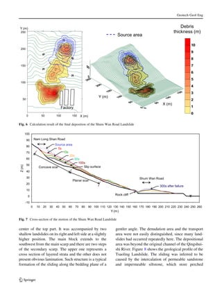 A Numerical Model for the Analysis of Rapid Landslide Motion | PDF