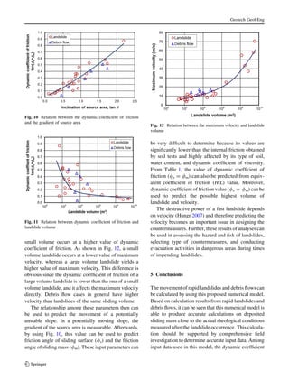 A Numerical Model for the Analysis of Rapid Landslide Motion | PDF