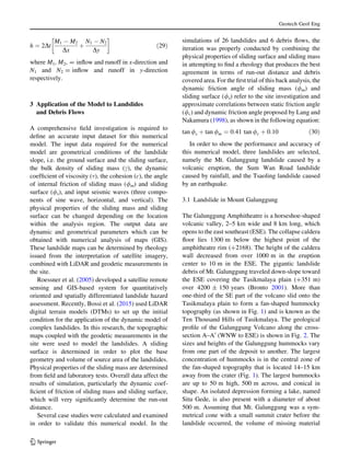 A Numerical Model for the Analysis of Rapid Landslide Motion | PDF