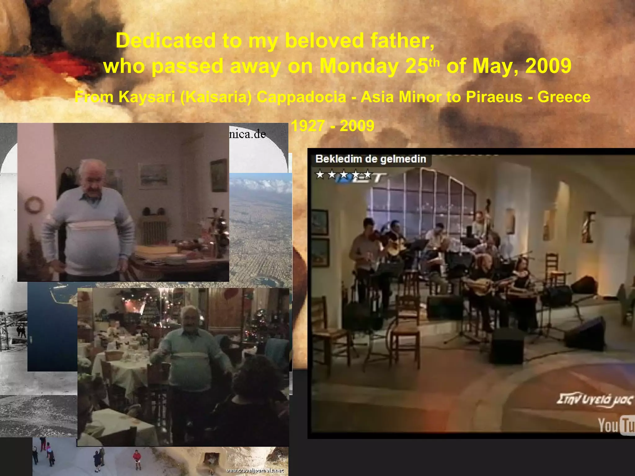 Dedicated to my beloved father... | PPT